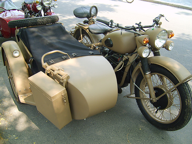 Beijing Sidecar Motorcycles - Desert Tan OHV