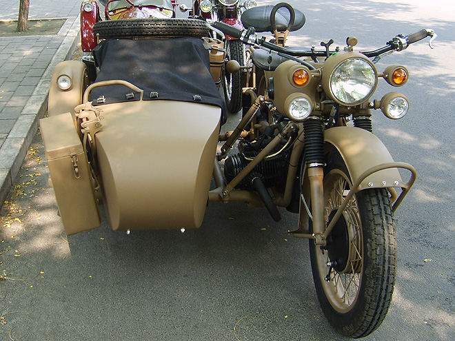 Beijing Sidecar Motorcycles - Desert Tan OHV
